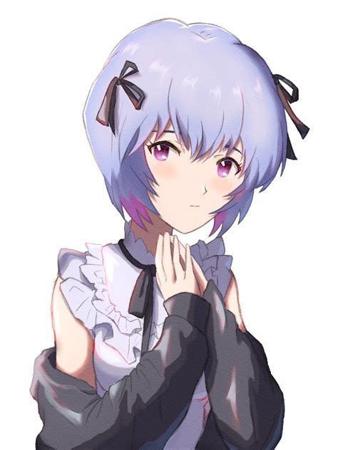 배경 화면 애니메이션 소녀들 Super Robot Taisen Rebuild Of Evangelion 신세기 에반게리온 신 아야나미 레이 짧은 머리 파란 머리