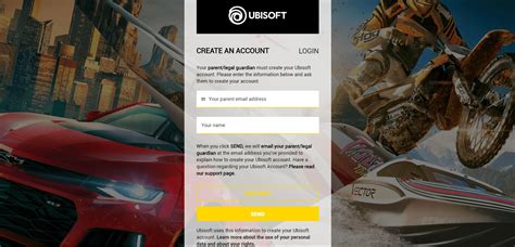 Ubisofts Young Player Account