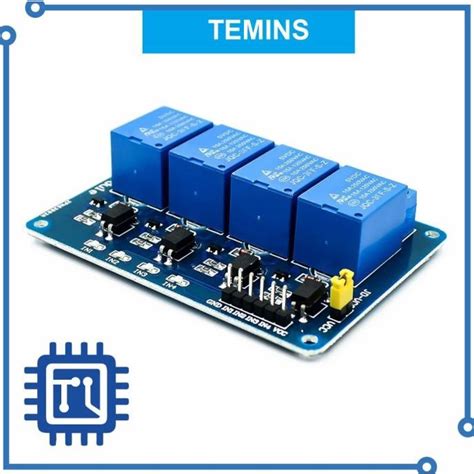 Jual Relay Module 4 Channel 5V Shopee Indonesia