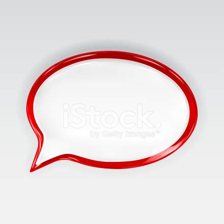 Red Glossy Speech Bubble Stock Photo Royalty Free Images Freeimages