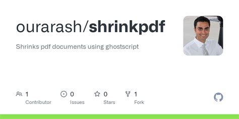 GitHub Ourarash Shrinkpdf Shrinks Pdf Documents Using Ghostscript