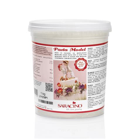 Saracino Modelling Paste 1kg White Pasta Model