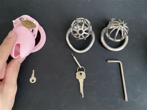 Left To Right Largest To Smallest Which Cage Should This Sissy Wear