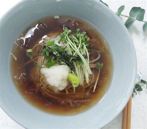 냉모밀국수 만드는법 모밀소바 쯔유활용 냉모밀 만들기