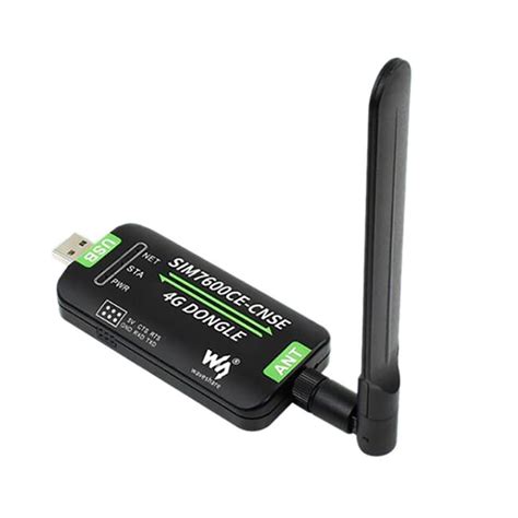waveshare sim7600ce cnse 4g dongle module full netcom single antenna