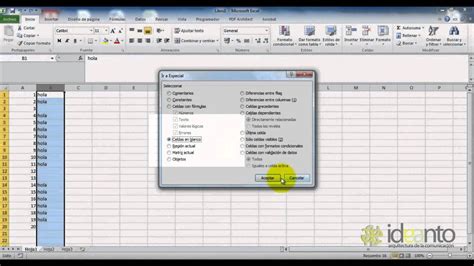 Cómo seleccionar las celdas en blanco en Excel