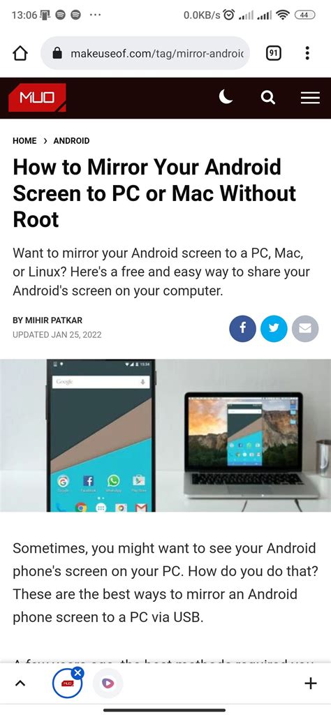 How To Send Links From Your Android Phone To A Windows Pc