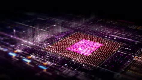 Futuristic Quantum Computing Simulation Backgrounds Motion Graphics Ft Futuristic And Digitally