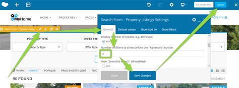 Css Customization How To Display 4 Search Fields On The Dynamic Search Form In 1 Row Myhome