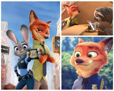 Nick Wilde Outsmarting The Streets Of Zootopia