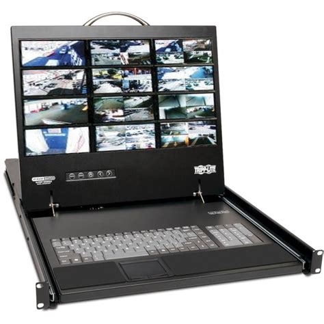 Tripp Lite Port IP Rack Console Cat KVM Switch LCD User