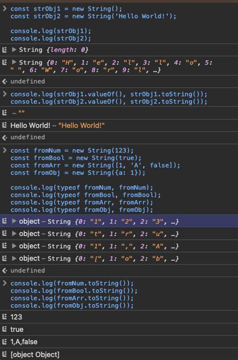 Javascript 17 String 객체 Javascript 17 String 객체