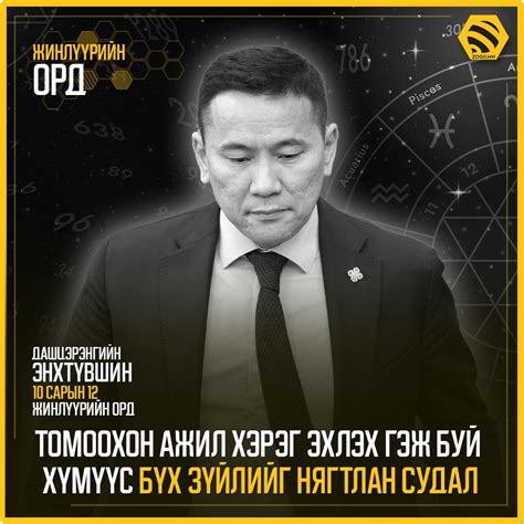 Zogiimn Жинлүүр Холоос ирэх мэдээ таатай өөрчлөлт авчирна Энэ сарын