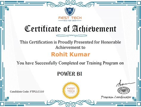 Power Bi Certification Training Course
