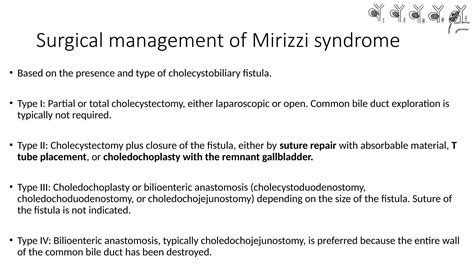 Management And Diagnosis Of Mirizzi Syndromepptx