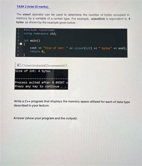 solved write a c program that demonstrates the following