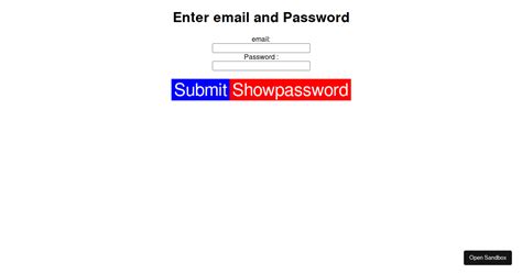 React Codesandbox