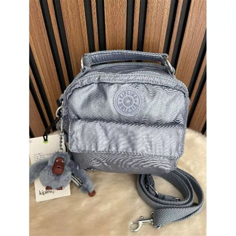 Kipling Puck Mini Backpack In Moon Blue Met Womens Fashion Bags And Wallets Backpacks On Carousell