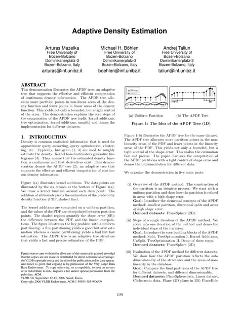 Pdf Adaptive Density Estimation