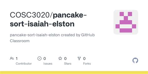 Github Cosc3020pancake Sort Isaiah Elston Pancake Sort Isaiah