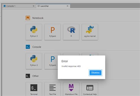 Jupyterlab On Dataproc Error Cannot Read Property Path Of Undefined Stack Overflow