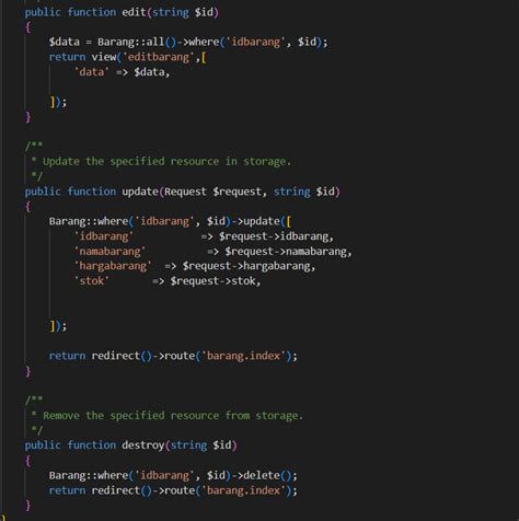 tutorial membuat crud singkat laravel 8