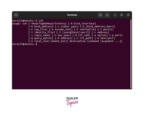 how to install and configure linux ssh scaler topics