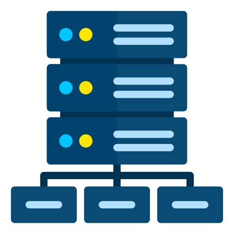 Client Server Generic Flat Icon
