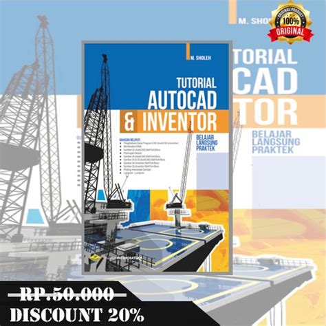 Jual Buku Tutorial Autocad Dan Inventor Belajar Langsung Praktek Shopee Indonesia
