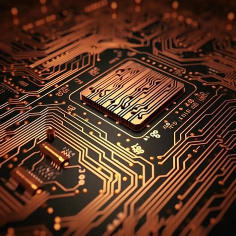 Premium Photo Integrated Circuit Board