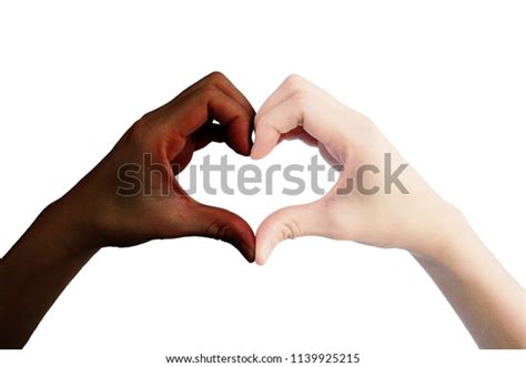 Difference Skin Color Hand Woman Show Stock Photo 1139925215 Shutterstock