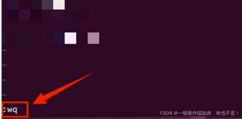 ubuntu linux中vi vim编辑文件，保存并退出 ubuntuvim保存退出命令 csdn博客