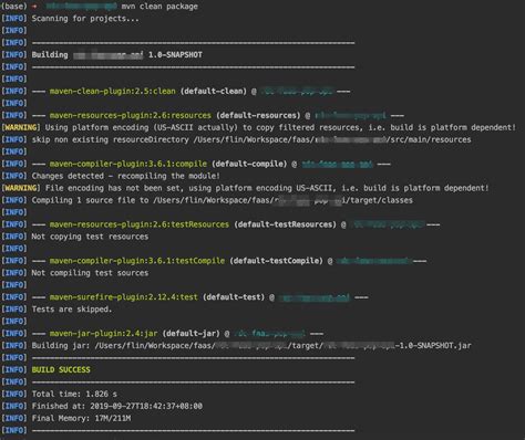 fun init生成的Java模板项目构建报错 Issue alibaba funcraft GitHub