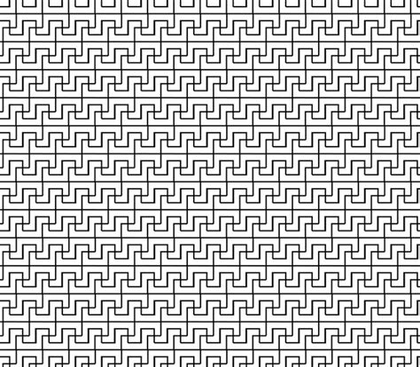 Premium Vector Seamless Geometric Stylish Line Circle Pattern Texture