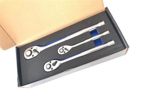 Quick Release Ratchet Wrench Set 1 4 3 8 1 2drive Ratchet