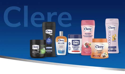 The Clere Range Of Products