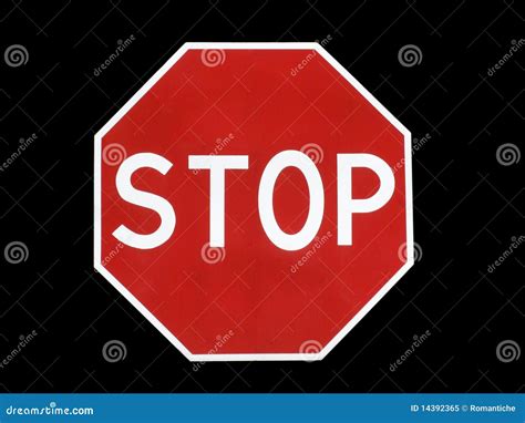 Stop Royalty Free Stock Photo Image
