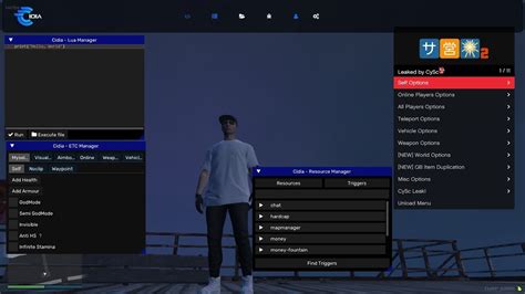 Cidia FiveM Cheat Lua Executor Money Hack Aimbot Hack Visuals Hack Weapons Hack Vehicles
