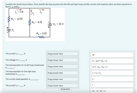 Solved Consider The Circuit Shown Below First Identify The