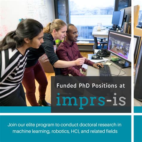 Max Planck Institute For Intelligent Systems On Linkedin Imprsis Phd Machinelearning