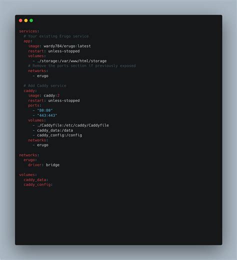 Setting Up Caddy As A Reverse Proxy For Erugo