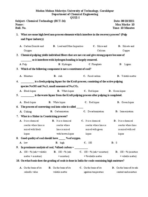 Ct Quiz 1 Pdf