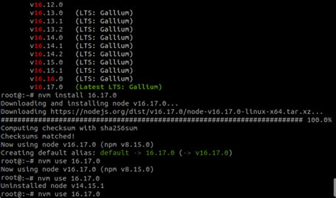 Desinstalar La Versión Activa De Nodejs Con Nvm Nksistemas