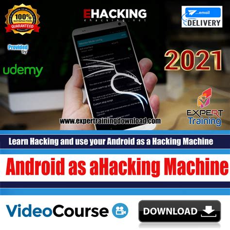 learn hacking and use your android as ahacking machine expert training