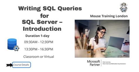 Writing Sql Queries Introduction Training Course