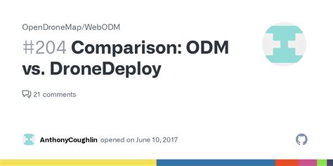comparison odm vs dronedeploy · issue 204 · opendronemap webodm · github