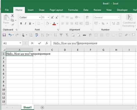 Excel Formula Bar Font Is Different From The Cell Microsoft Community