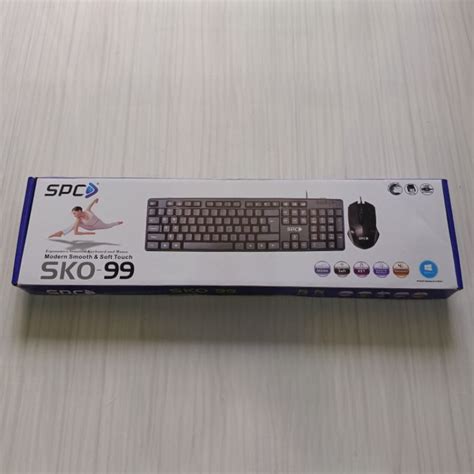 Jual Keyboard Mouse Office Merek Spc Shopee Indonesia