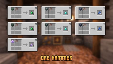 Ore Hammer [forge Fabric Neoforge] Minecraft Mods Curseforge