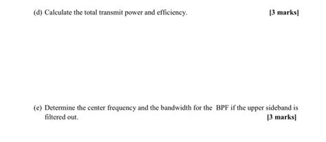 Solved Question 2 14 Marks A Determine The Type Of Am